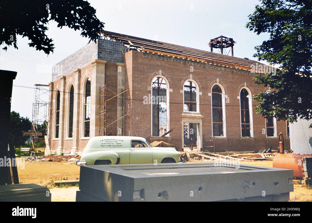 1960s church construction hi-res stock photography and images - Alamy