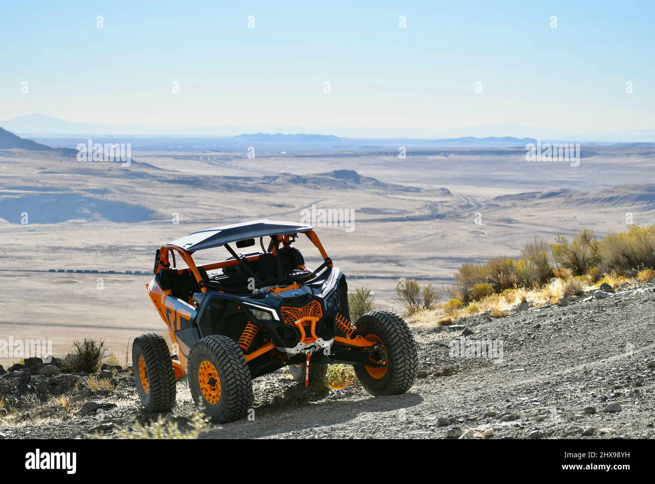 Can Am Utah Desert Stock Photo - Alamy