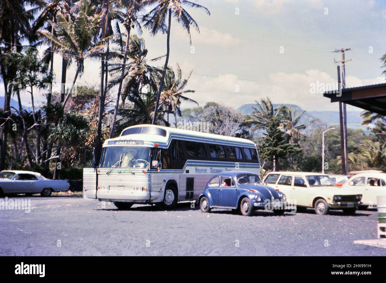 1970s charter bus hi-res stock photography and images - Alamy