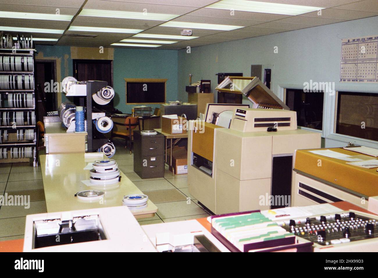 Early 1970s computer room hi-res stock photography and images - Alamy