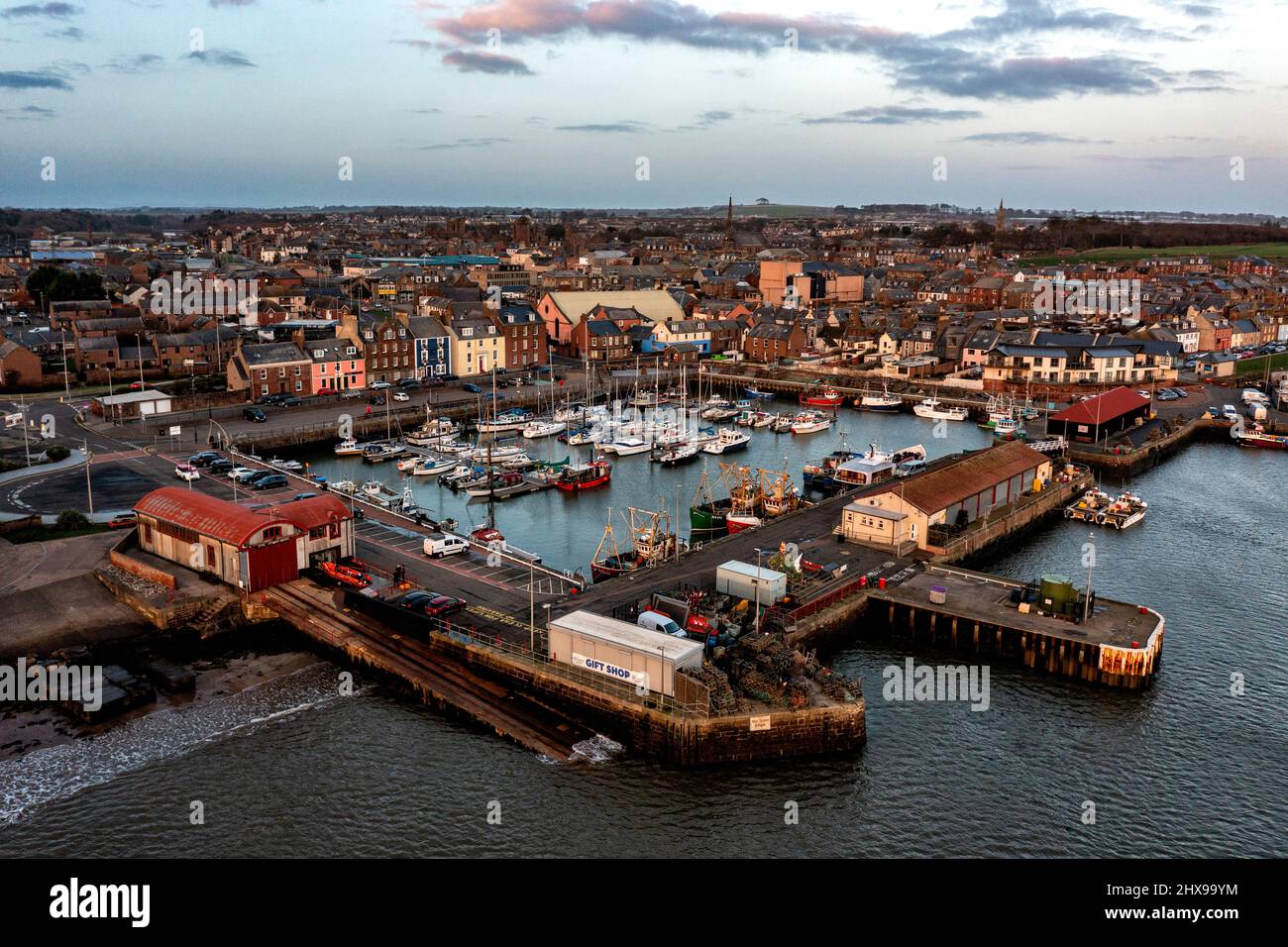 Arbroath Harbour, Arbroath, Scotland, UK Stock Photo - Alamy