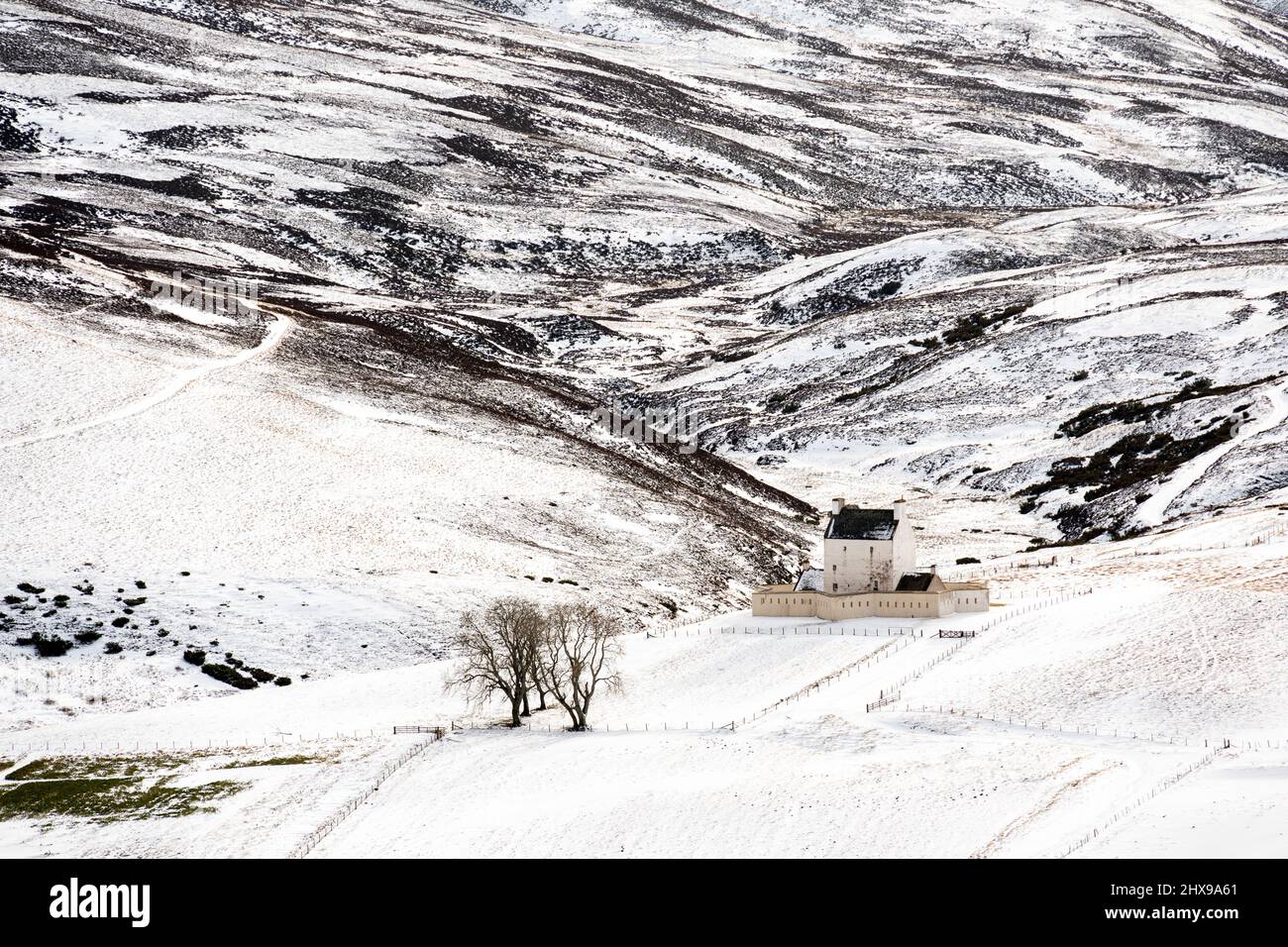 Corgarff Castle, Strathdon, Aberdeenshire, Scotland, UK Stock Photo - Alamy