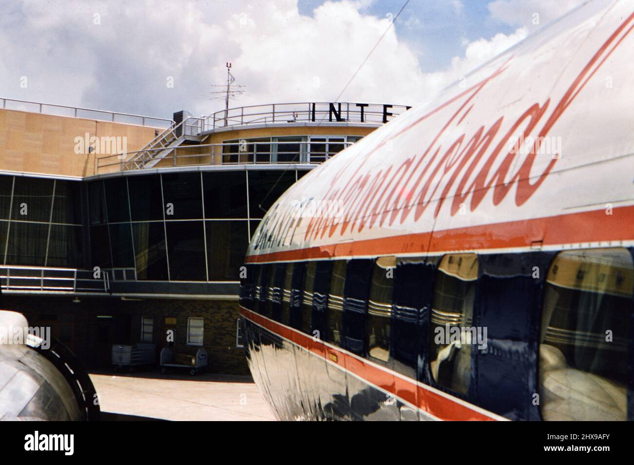 1950s braniff airplane hi-res stock photography and images - Alamy