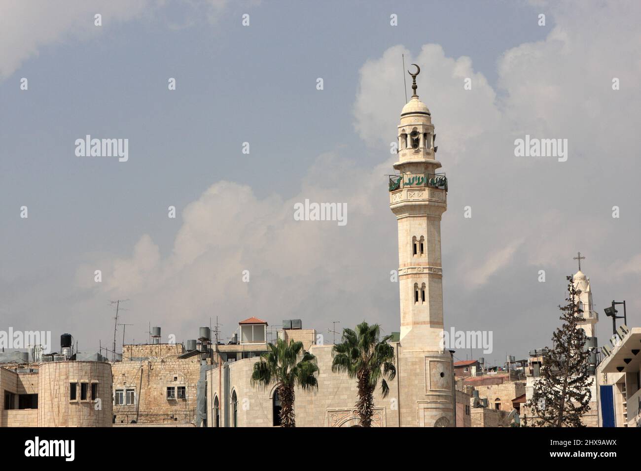 The Mosque of Omar was built in 1860 to commemorate the Caliph Umar's ...