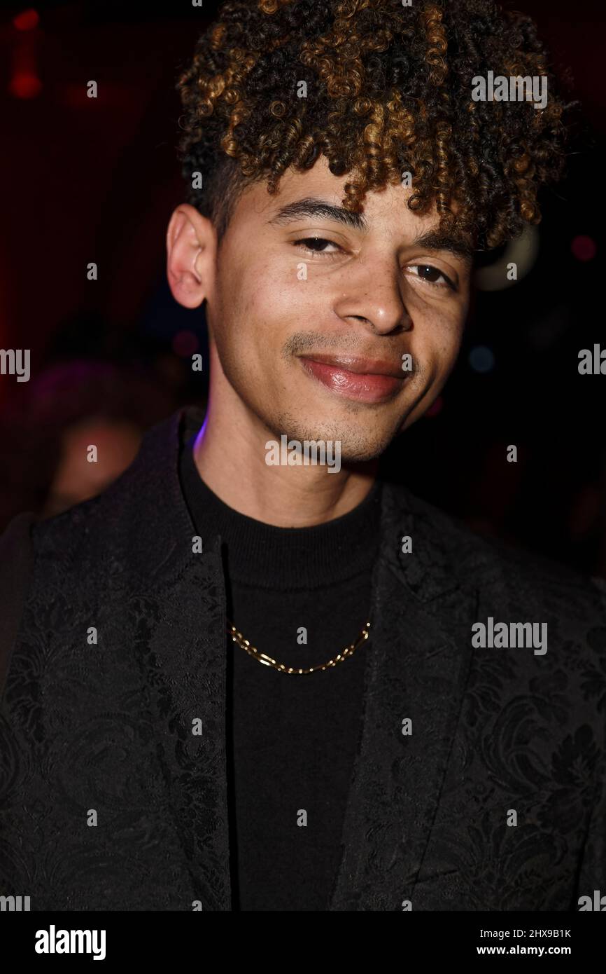 Paris, France. 08th Mar, 2022. Fashion designer André Rodrigues attends ...