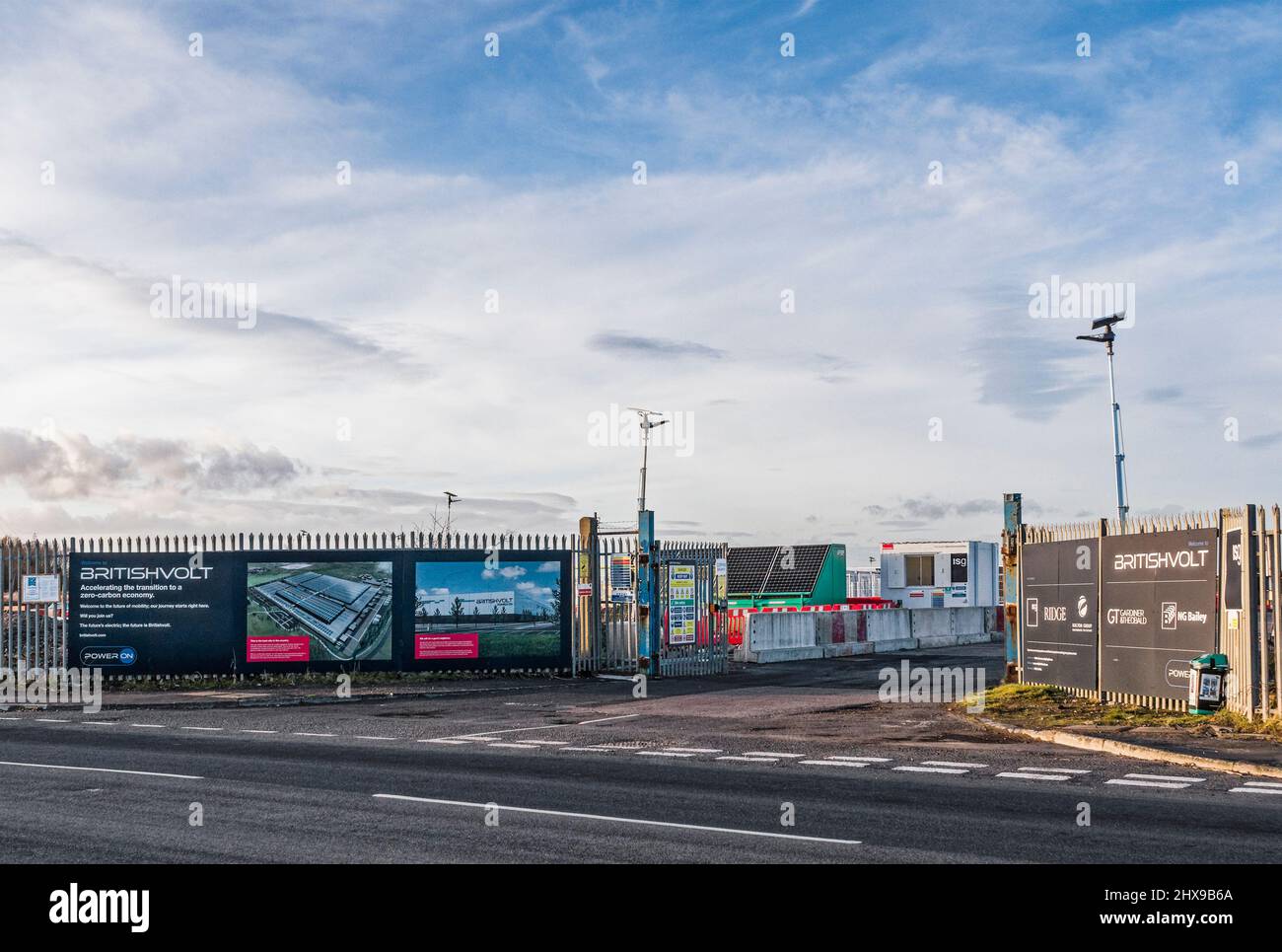 Lithium-ion battery cell developer Britishvolt begins work on a factory ...
