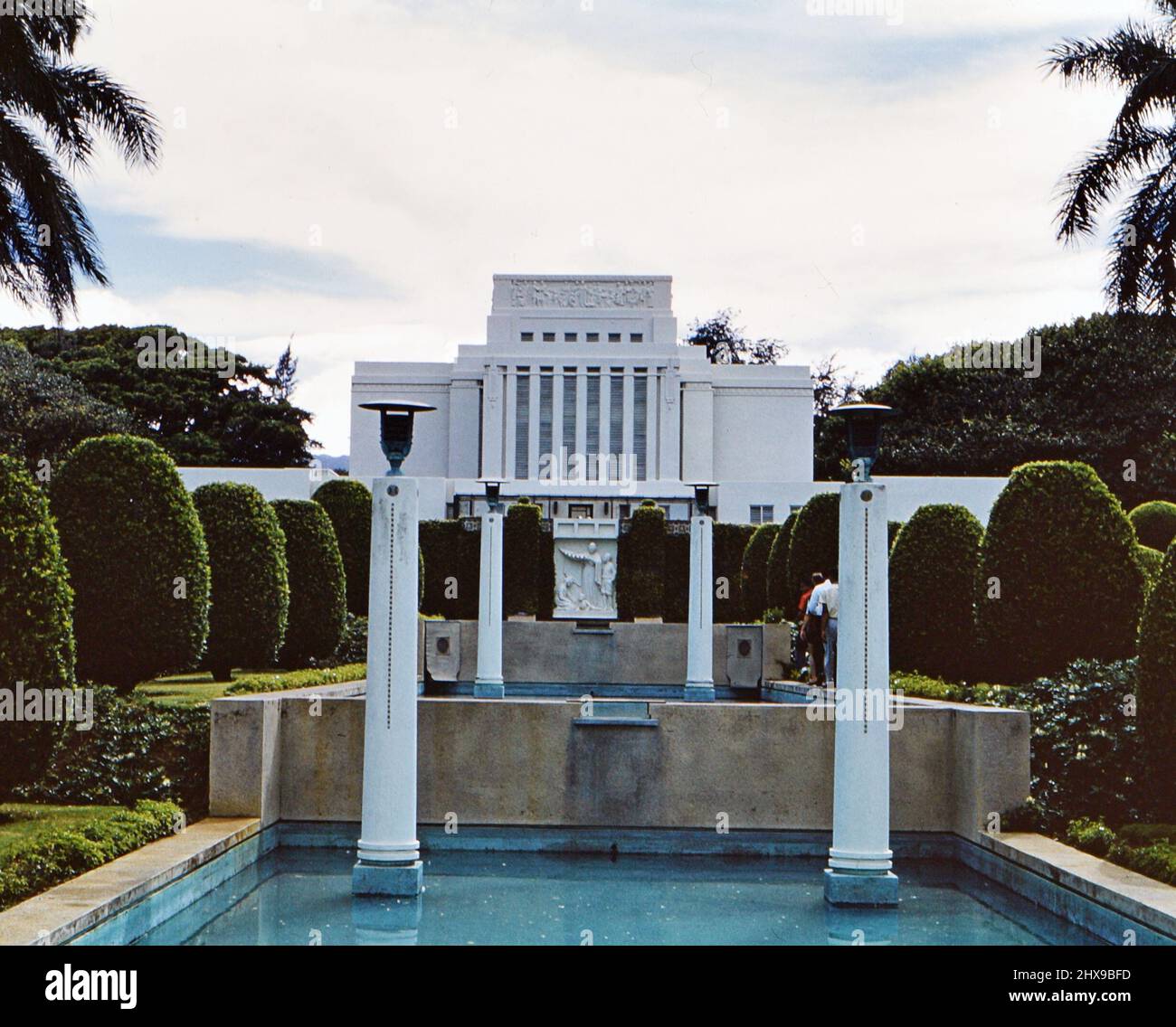 1960s hawaiian mormon temple hi-res stock photography and images - Alamy