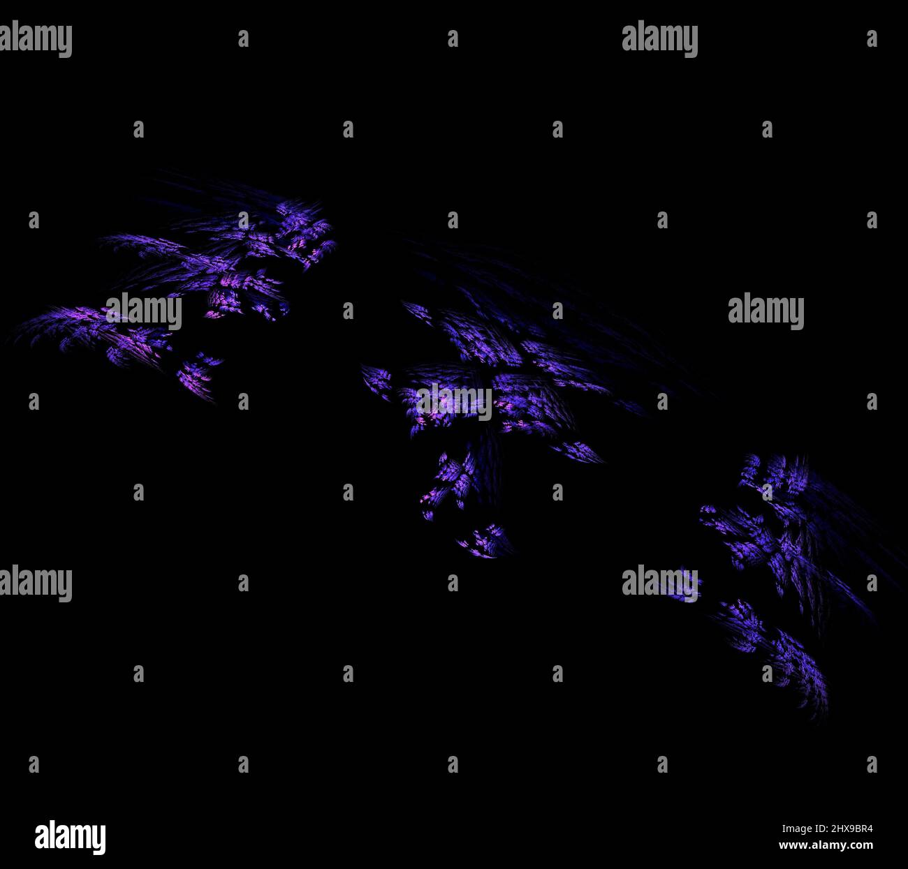 abstract digital background. Fractal a never-ending pattern Stock Photo ...