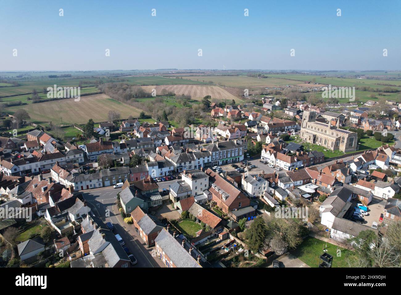 Suffolk england aerial hi-res stock photography and images - Alamy