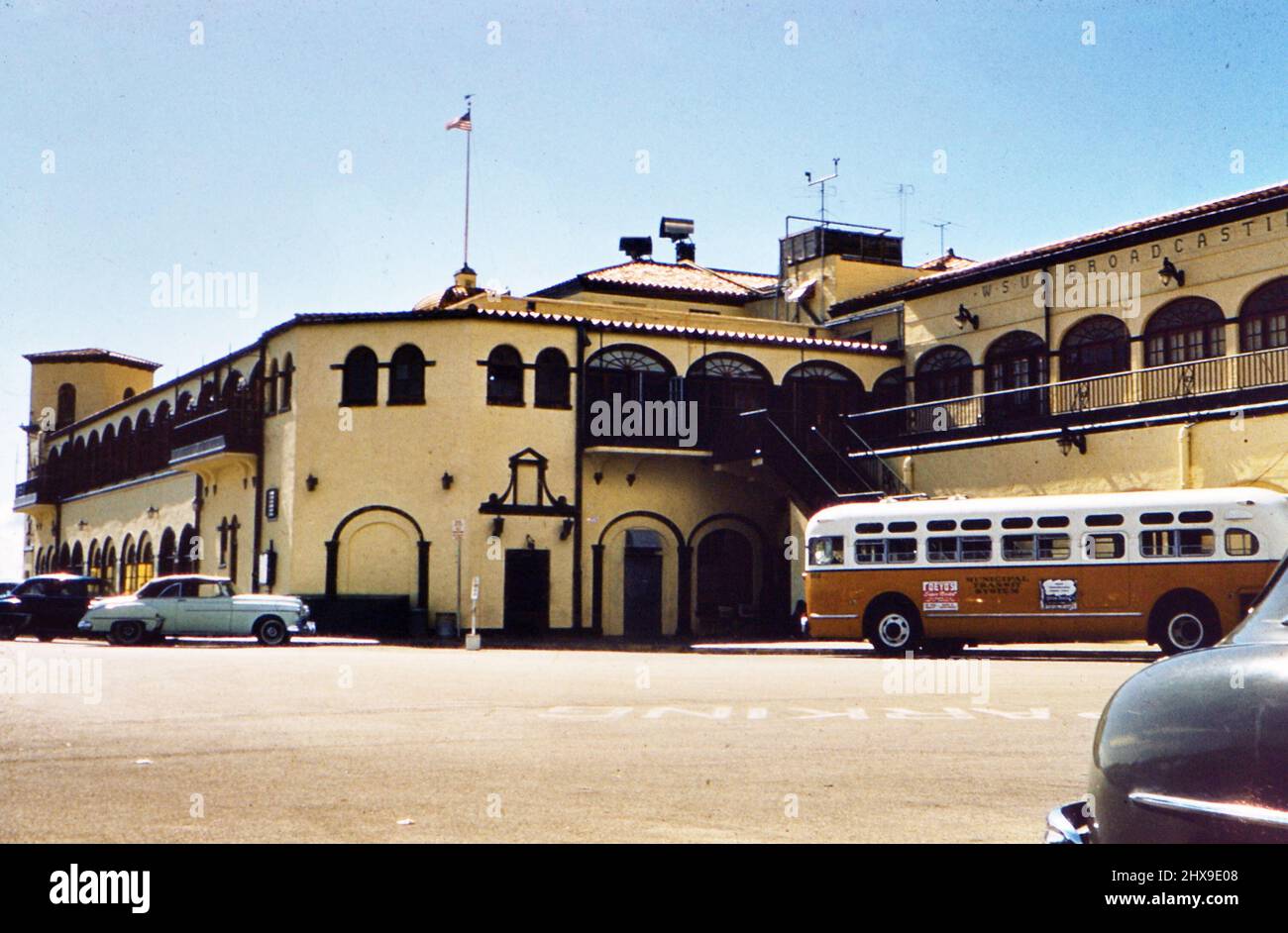 1950s city bus hi-res stock photography and images - Alamy