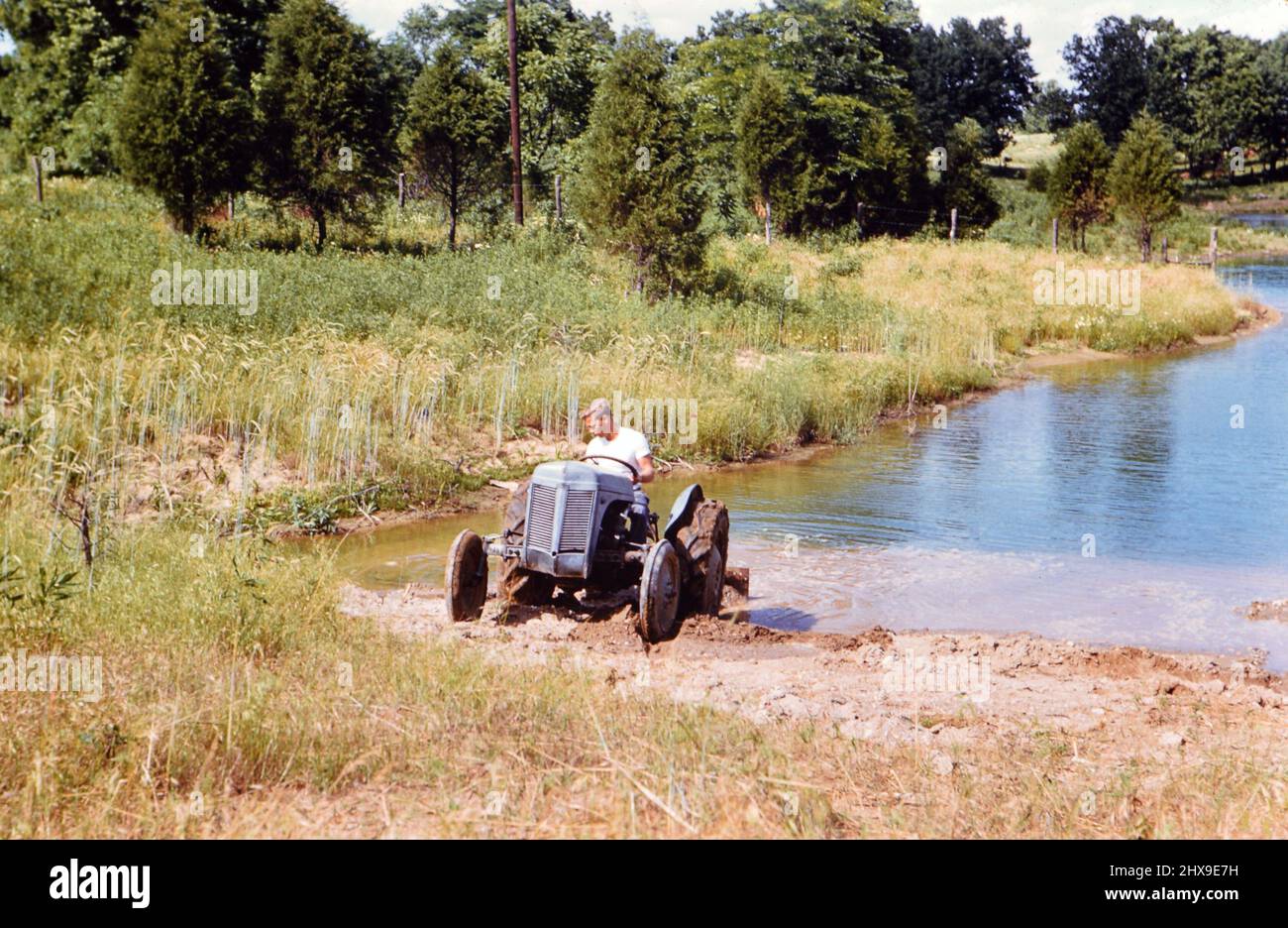 Historical tractor man hi-res stock photography and images - Alamy