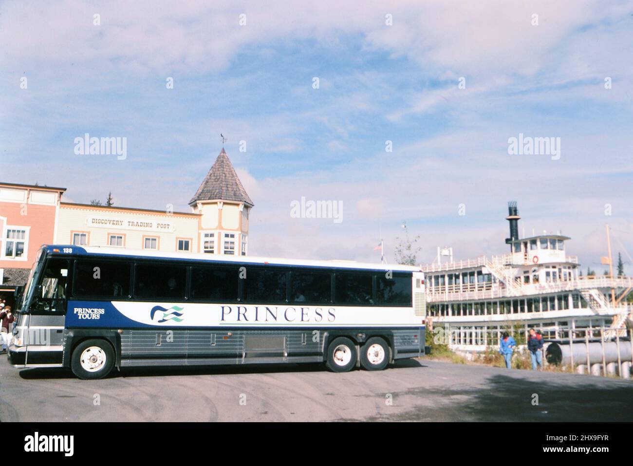 Princess Tours Bus ca. 1996 Stock Photo - Alamy