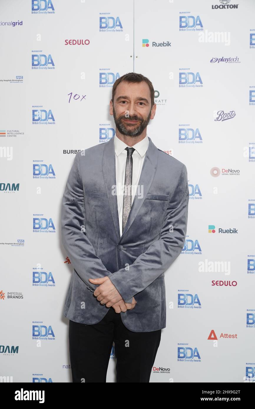 Marcus Dent arrives at the Burberry British Diversity Awards at the De ...