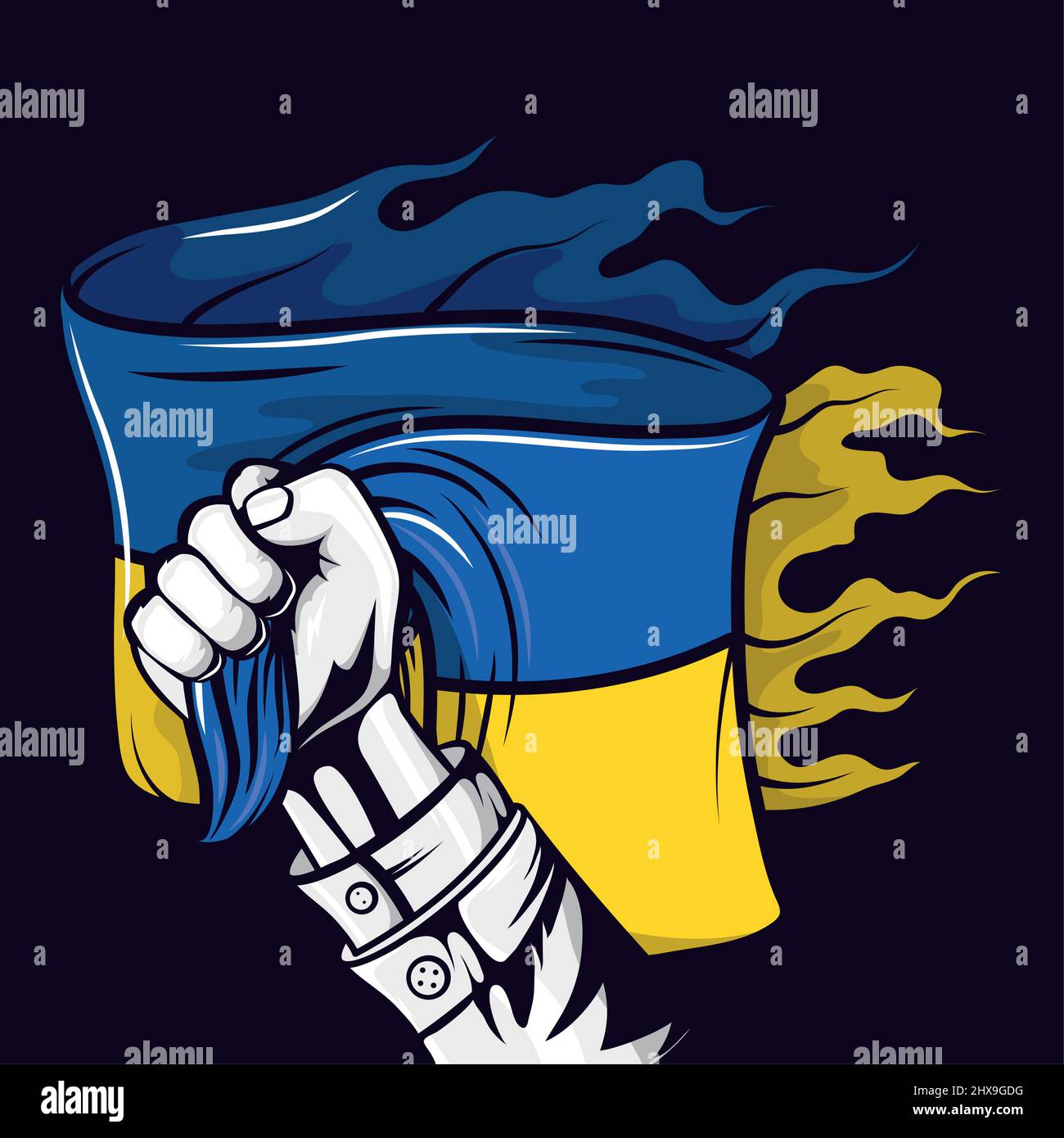 Conflict freedom fighter Stock Vector Images - Alamy