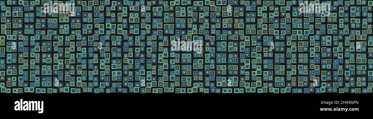 Abstract Geometrical Generative Computational Art Illustration Stock Vector Image And Art Alamy