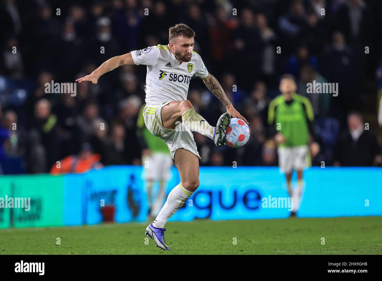 Stuart Dallas #15 of Leeds United controls the ball Stock Photo - Alamy