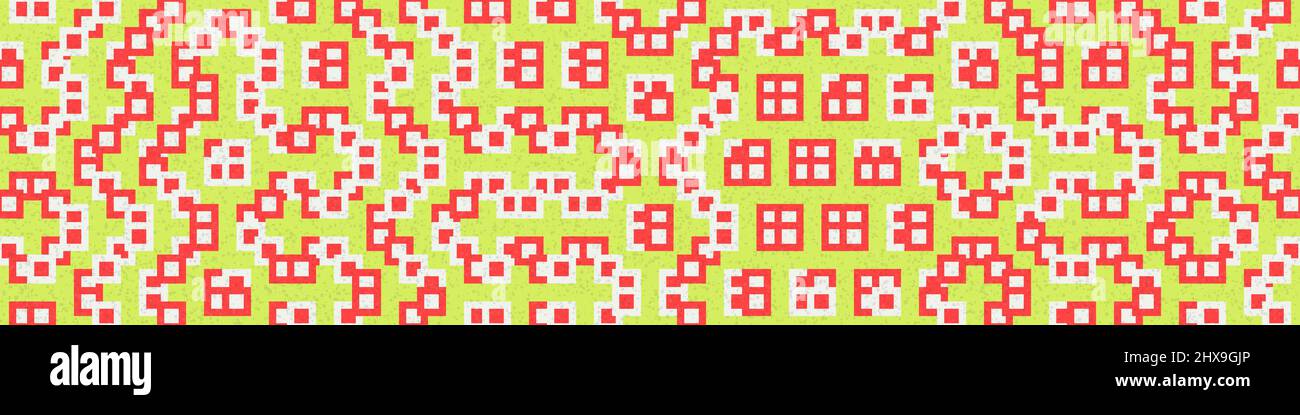 Abstract Geometrical Generative Computational Art Illustration Stock Vector Image And Art Alamy