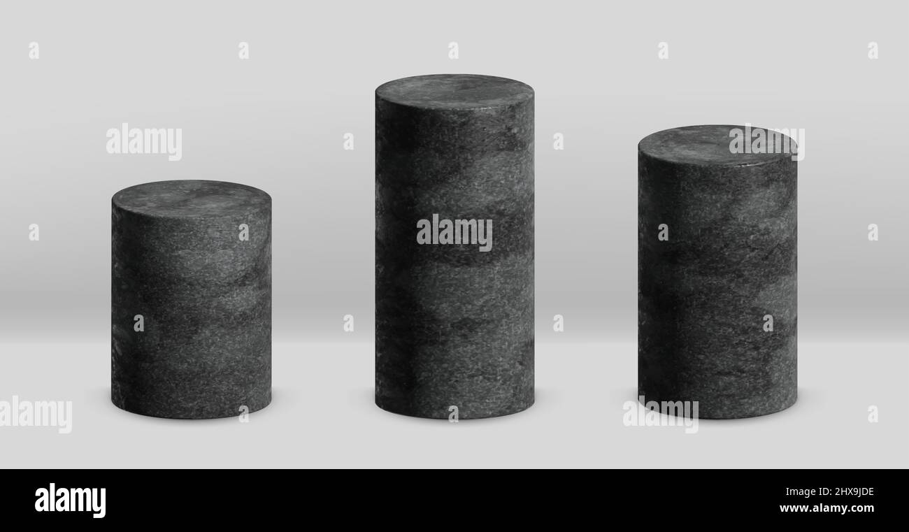 Black cylinder Stock Vector Images - Alamy