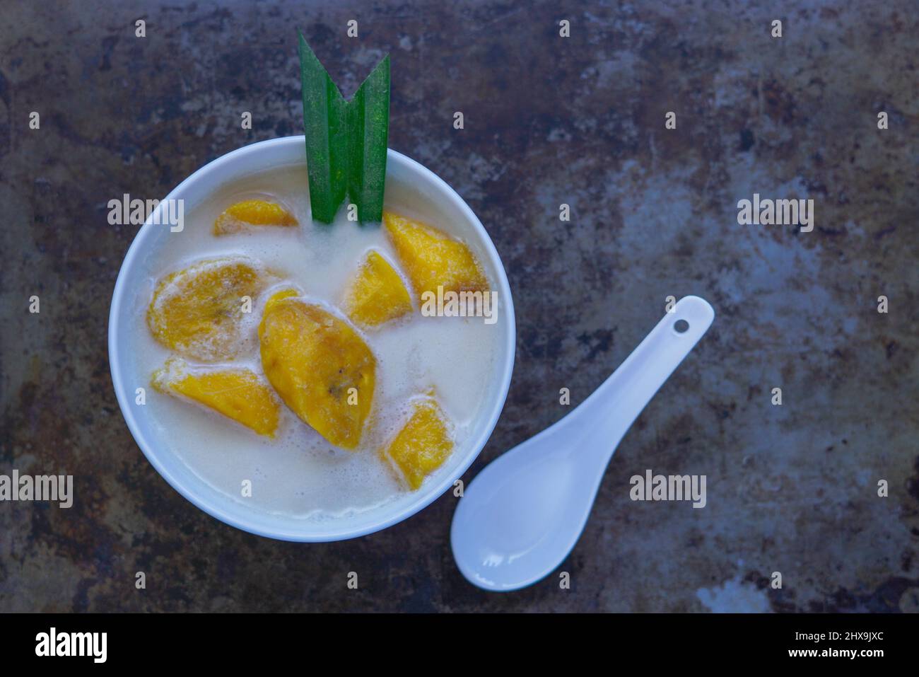 Kolak Pisang is Banana Compote. Made from Banana cooked with coconut ...