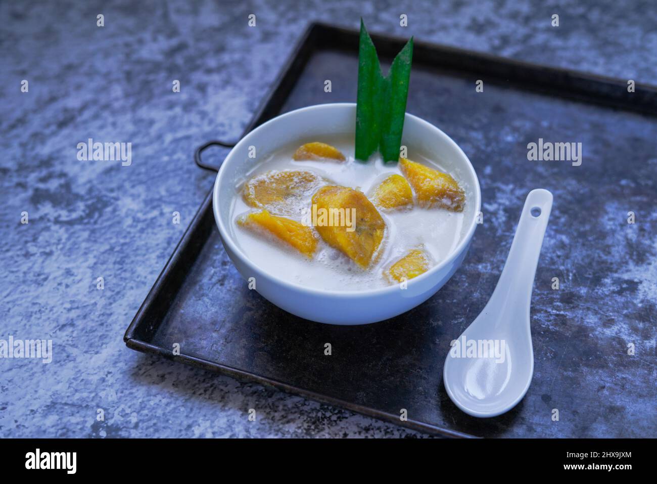 Kolak Pisang is Banana Compote. Made from Banana cooked with coconut ...