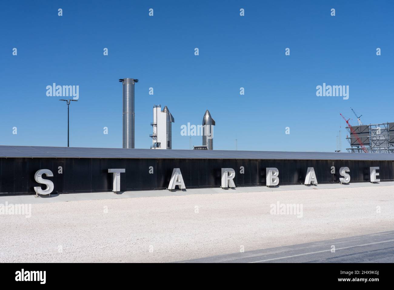 Spacex starship stainless steel hi-res stock photography and images - Alamy