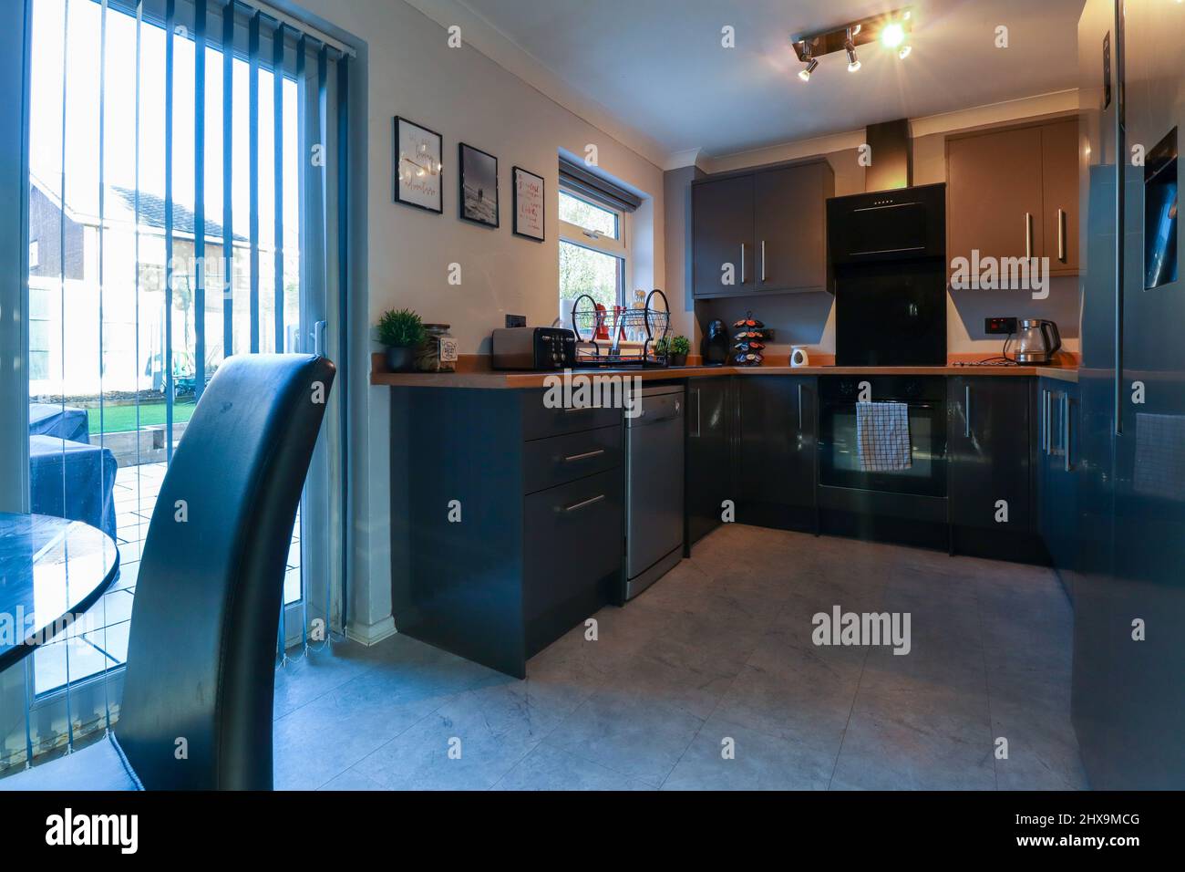 Interior dark hi-res stock photography and images - Alamy