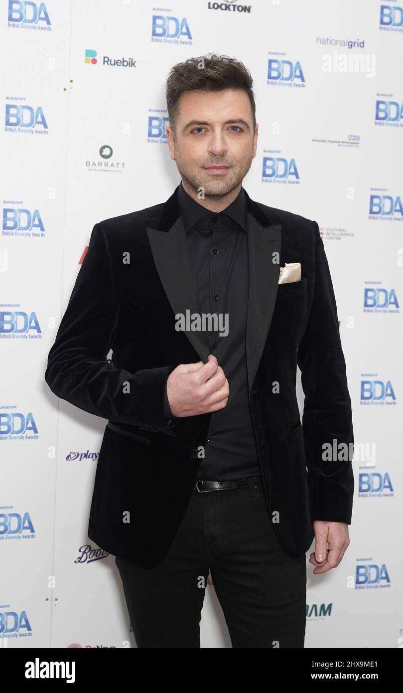 Mark Feehily arrives at the Burberry British Diversity Awards at the De ...