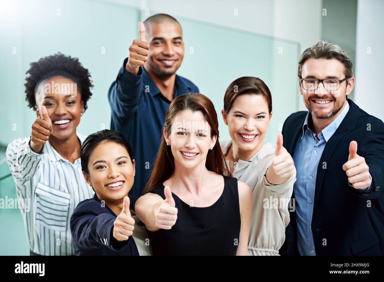 Stay positive, work hard and make it happen. High angle portrait of a ...