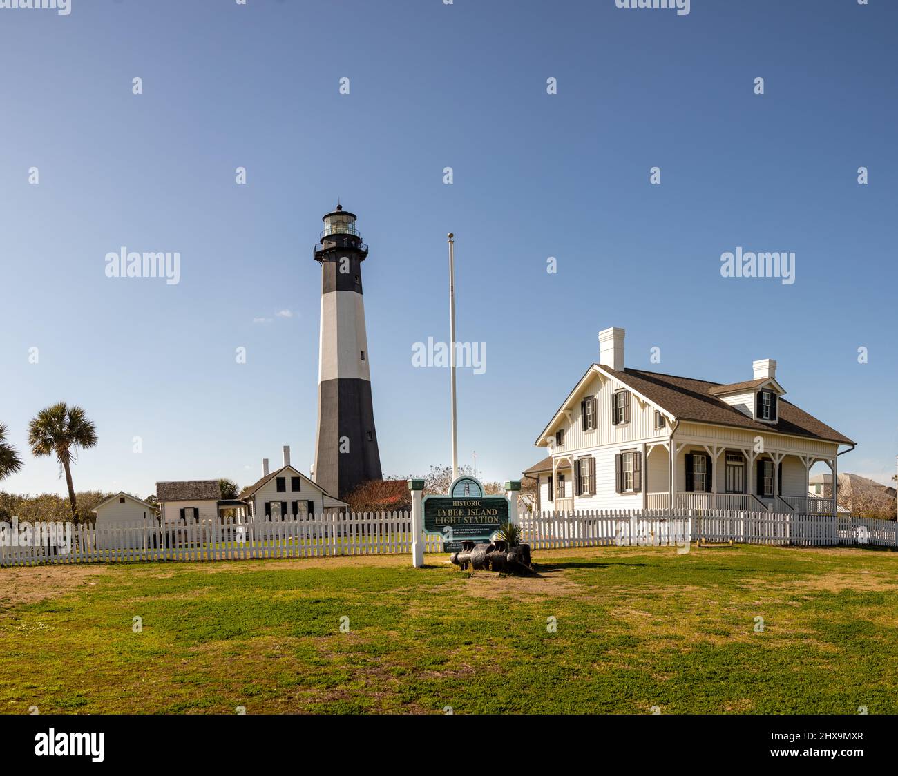 Light station tybee island hi-res stock photography and images - Alamy