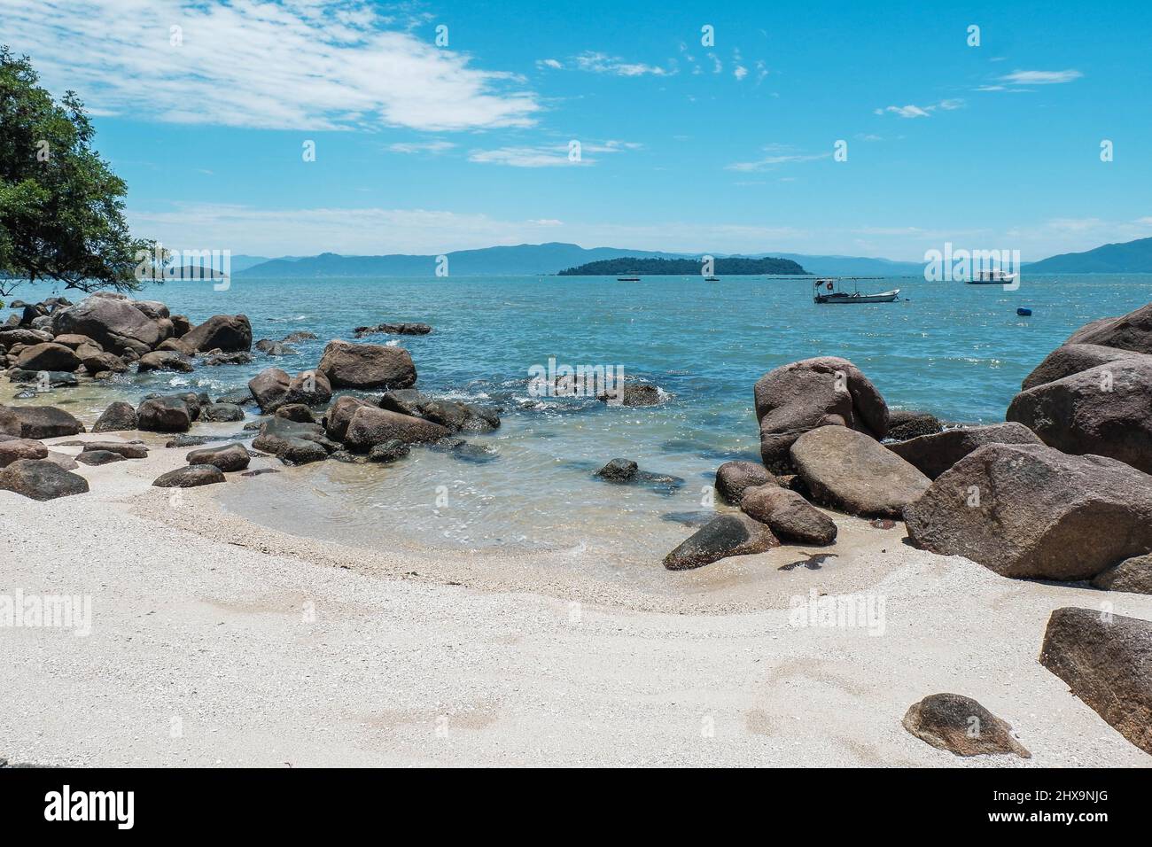 Amazing landscape of Florianopolis, Brazil, South America Stock Photo ...