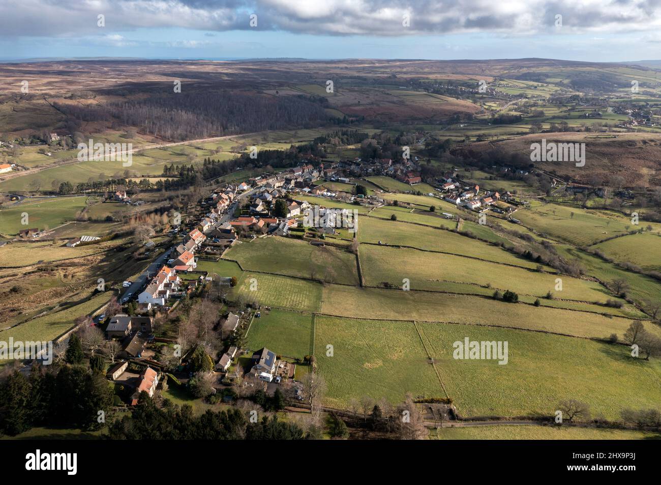 Castleton village north yorkshire moors hi-res stock photography and ...