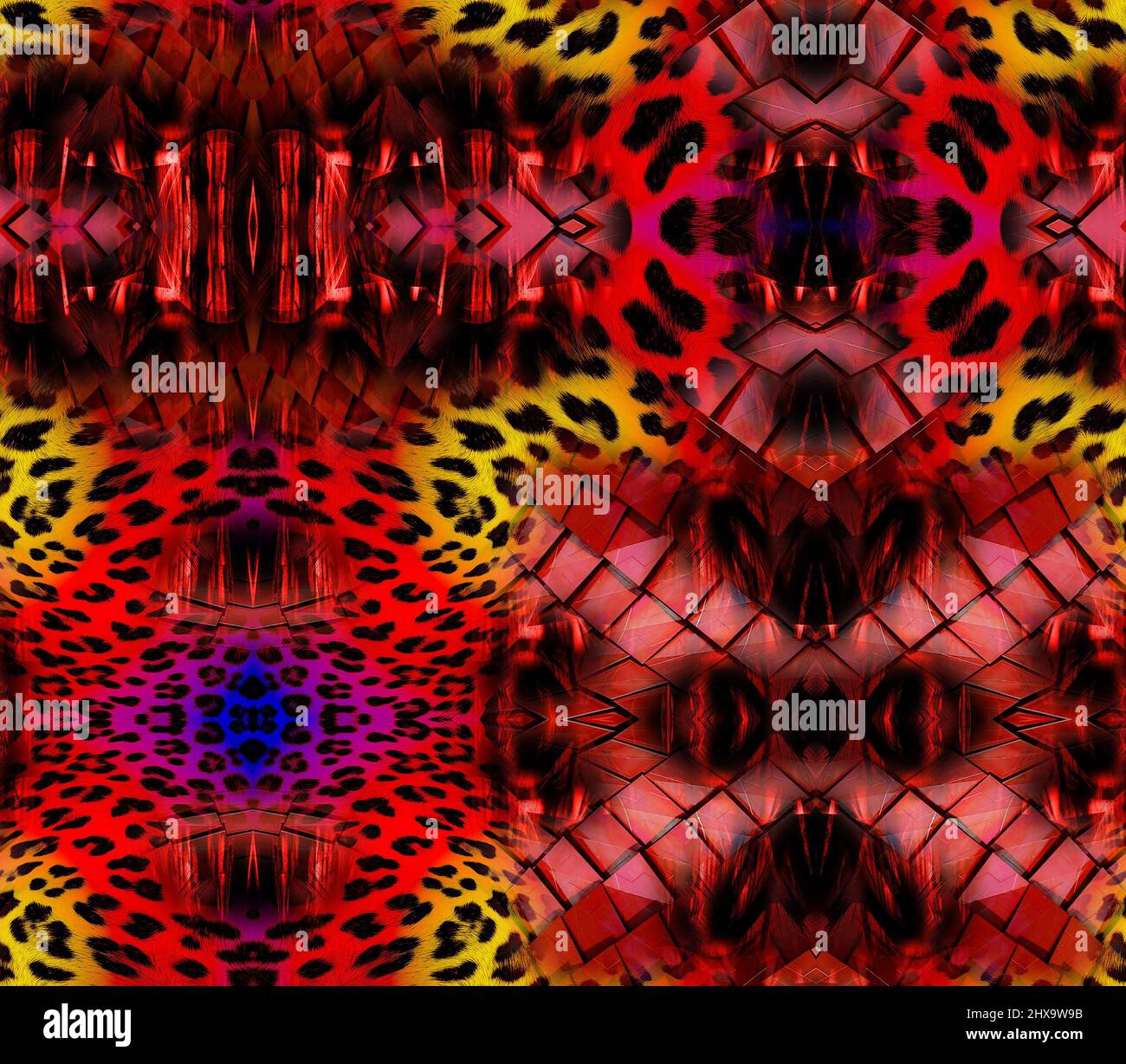 Seamless Fashion print.Fabric print pattern.Multicolored background ...