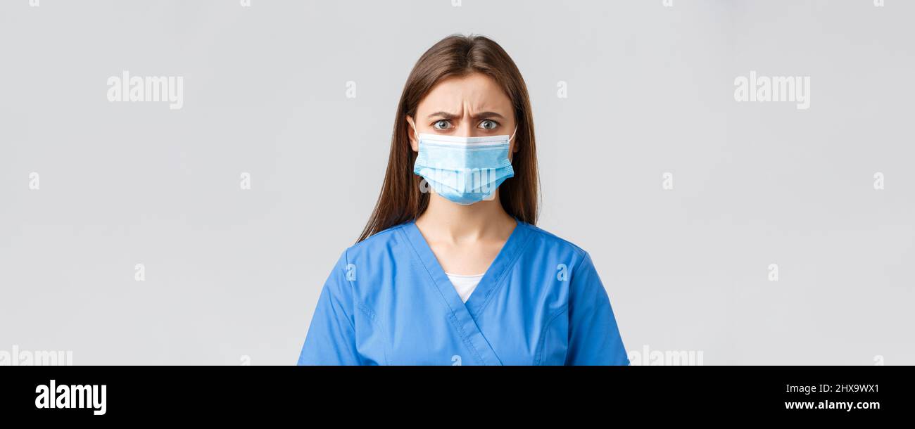 Covid-19, preventing virus, health, healthcare workers and quarantine ...