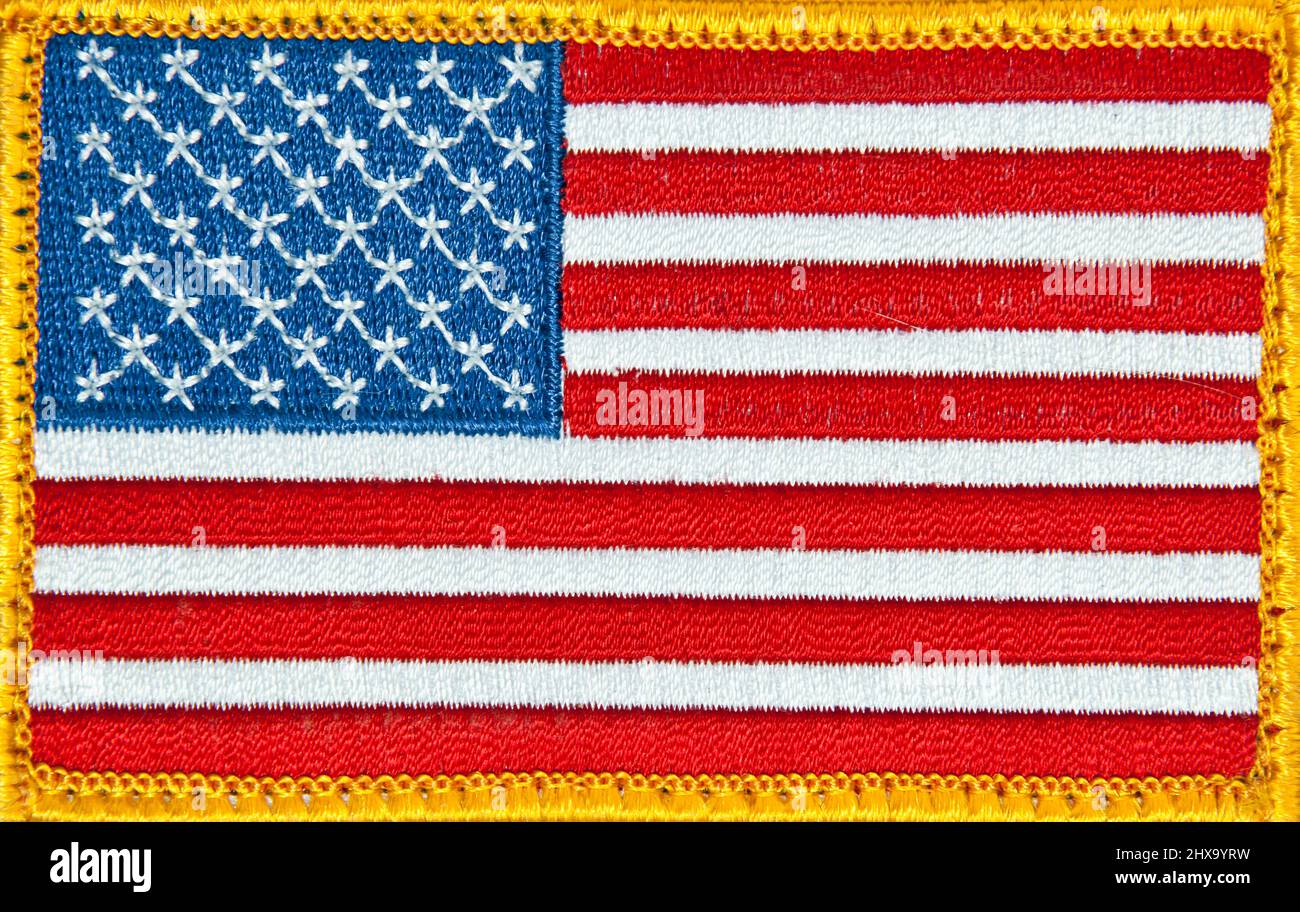Us Flag Badge