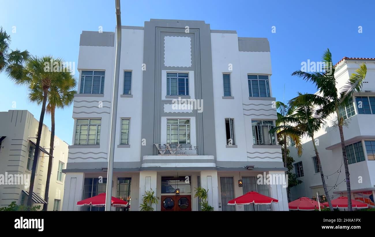 Whitelaw Hotel at Miami Beach - MIAMI, UNITED STATES - FEBRUARY 20 ...