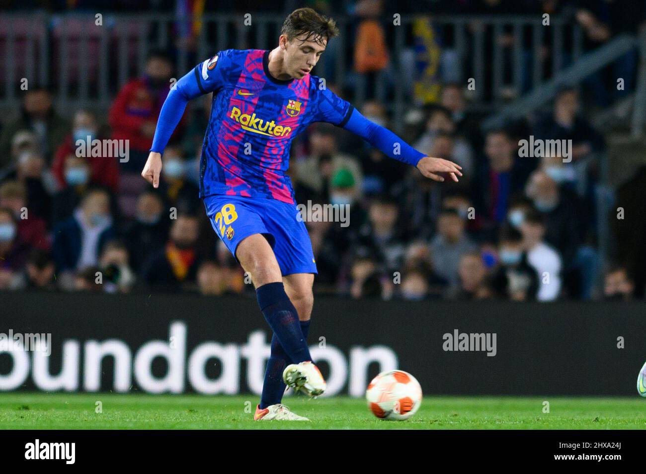 Barcelona, Spain. 10th Mar, 2022. Nico Gonzalez of FC Barcelona during ...