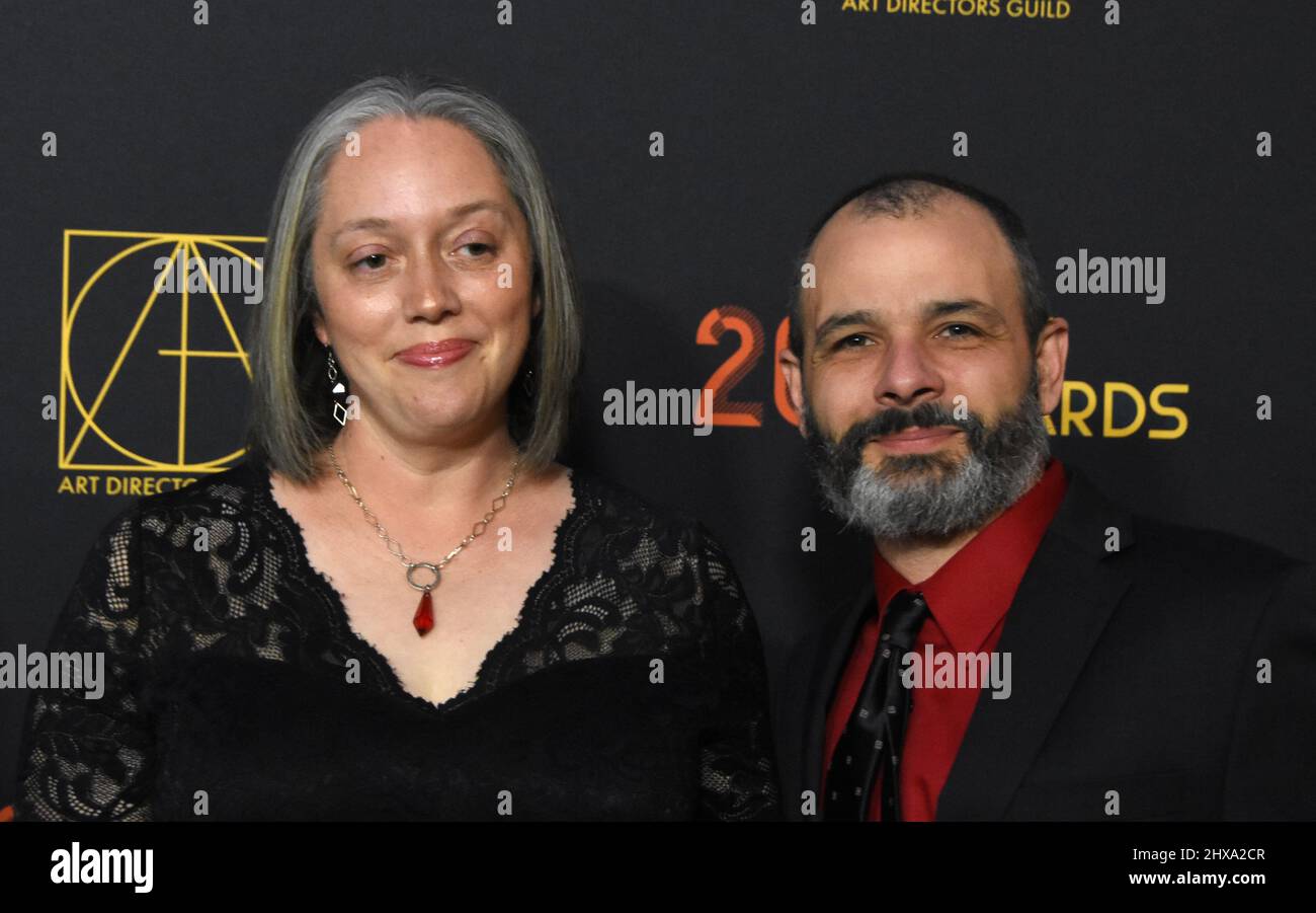 Los Angeles, California, USA 5th March 2022 Kelsey Cushing and Jonathan ...