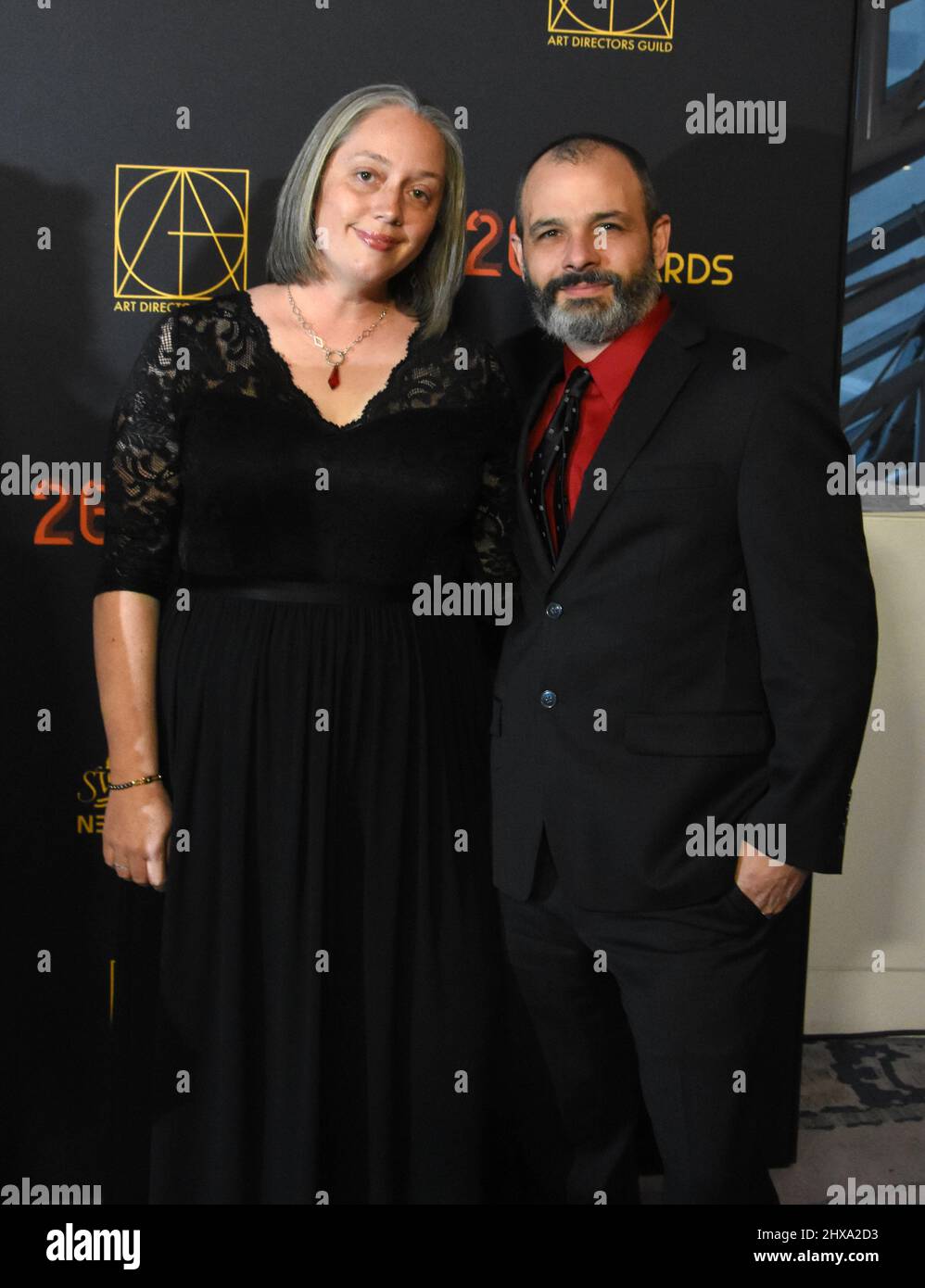 Los Angeles, California, USA 5th March 2022 Kelsey Cushing and Jonathan ...