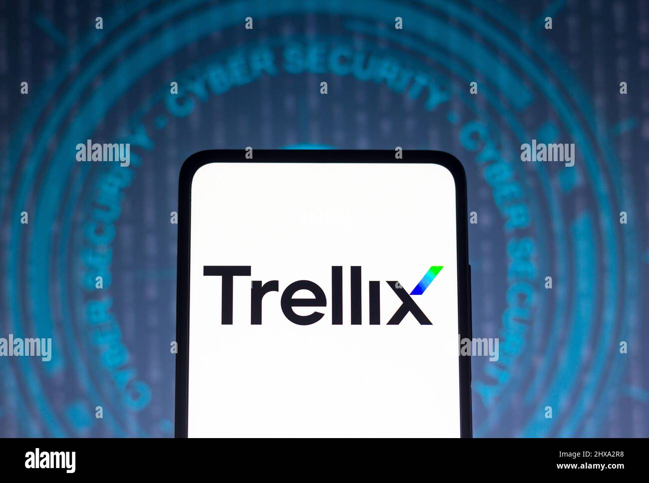 Brazil. 10th Mar, 2022. In this photo illustration the logo from the cyber security company ...