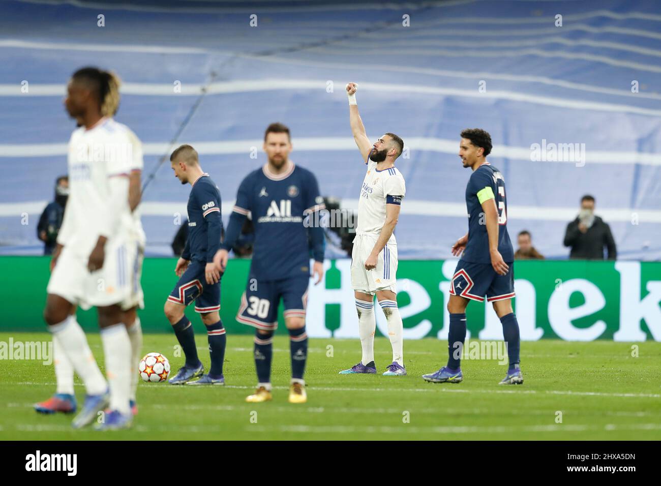 Karim benzema 2022 celebration hi-res stock photography and images - Alamy