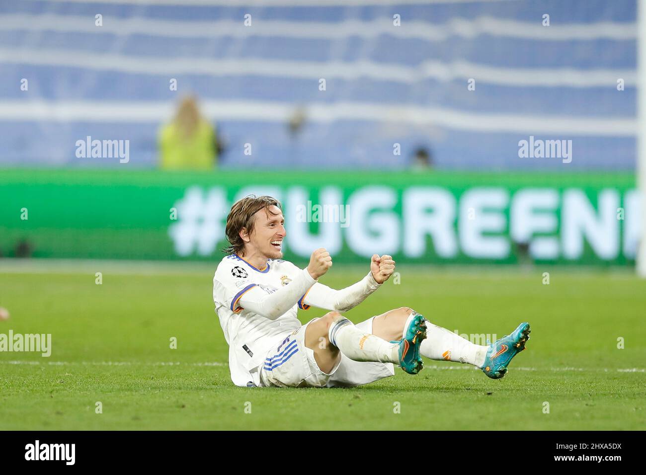 Madrid, Spain. 9th Mar, 2022. Luka Modric (Real) Football/Soccer ...
