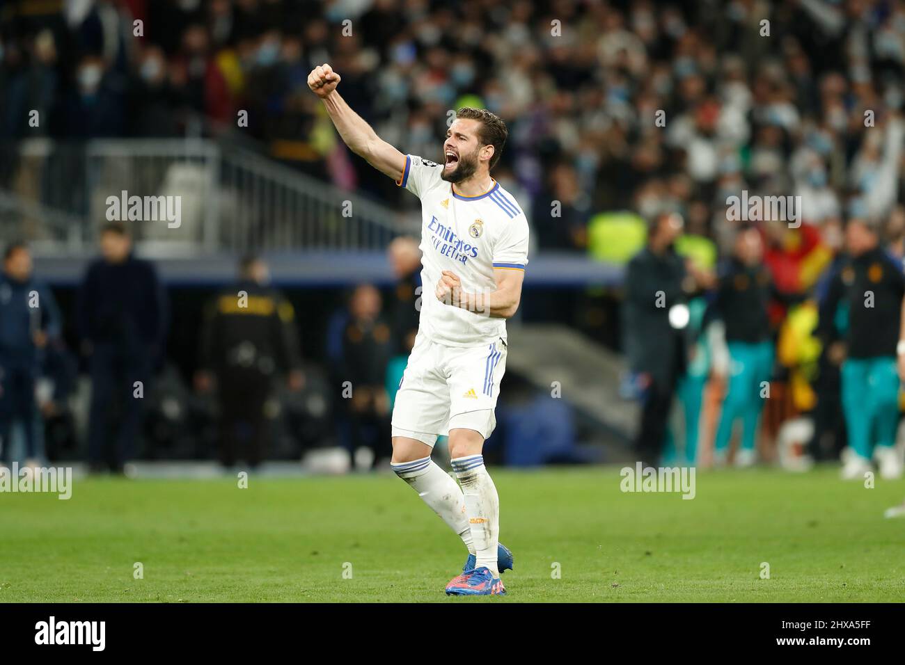 Madrid, Spain. 9th Mar, 2022. Nacho Fernandez (Real) Football/Soccer ...