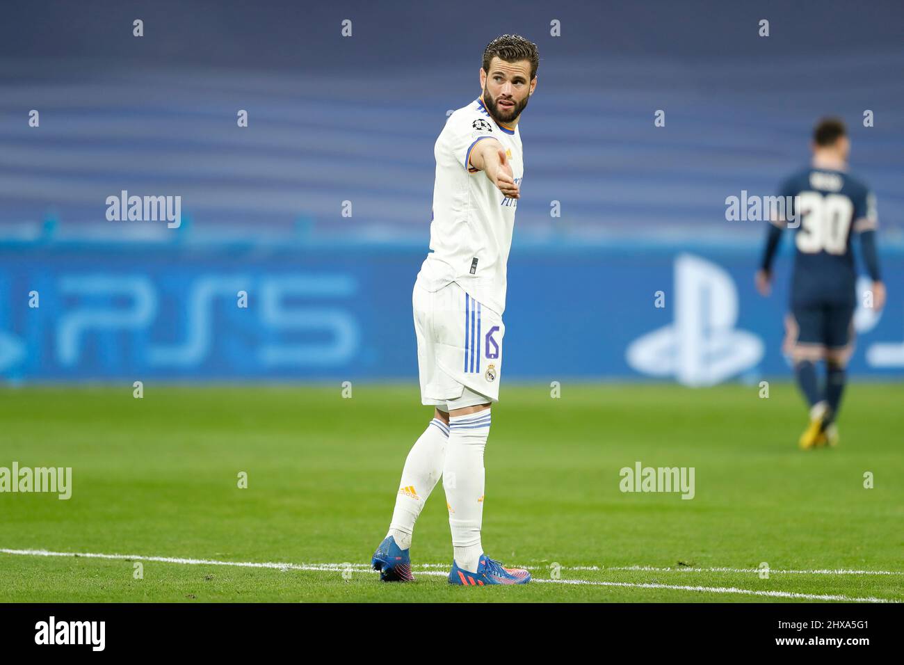 Madrid, Spain. 9th Mar, 2022. Nacho Fernandez (Real) Football/Soccer ...