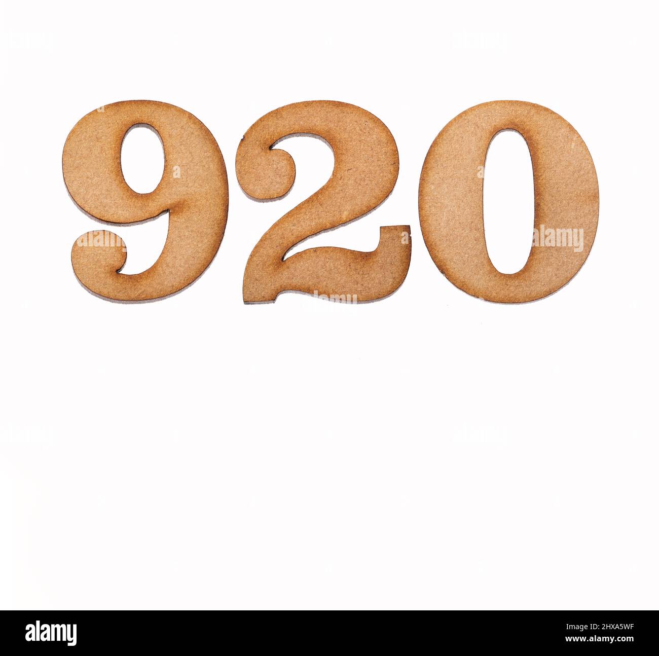Number 920 hi-res stock photography and images - Alamy