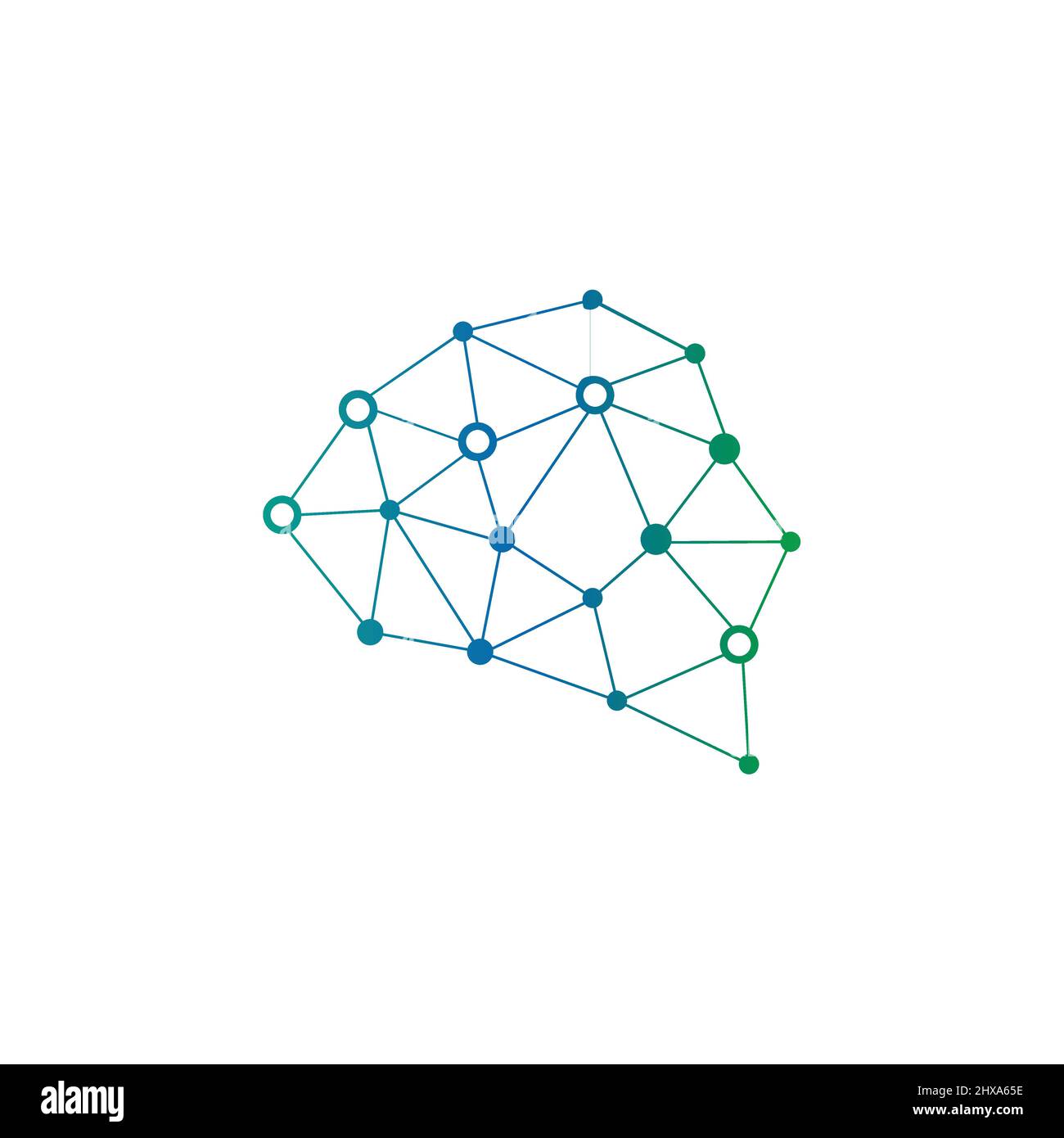 Global technology network dot Cut Out Stock Images & Pictures - Alamy