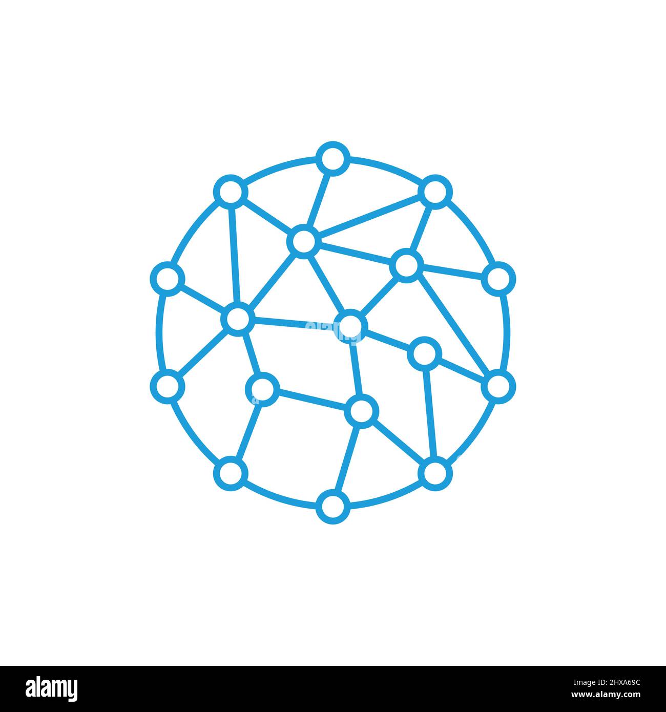 Vector technology logo. Globe icon. Stock illustration Stock Vector ...