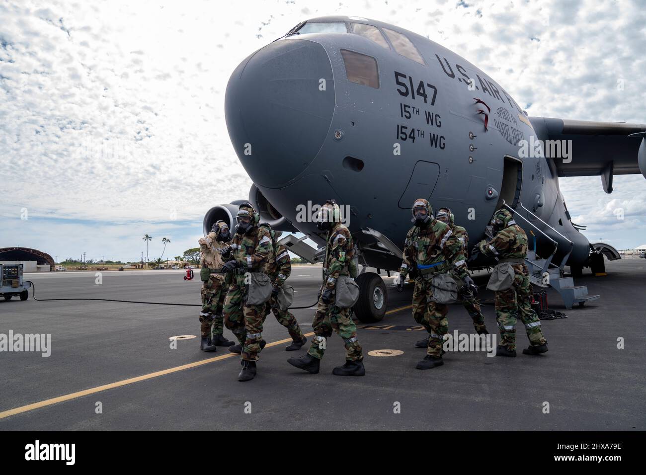 Protective Posture response level 4 during Exercise TROPIC FURY at ...