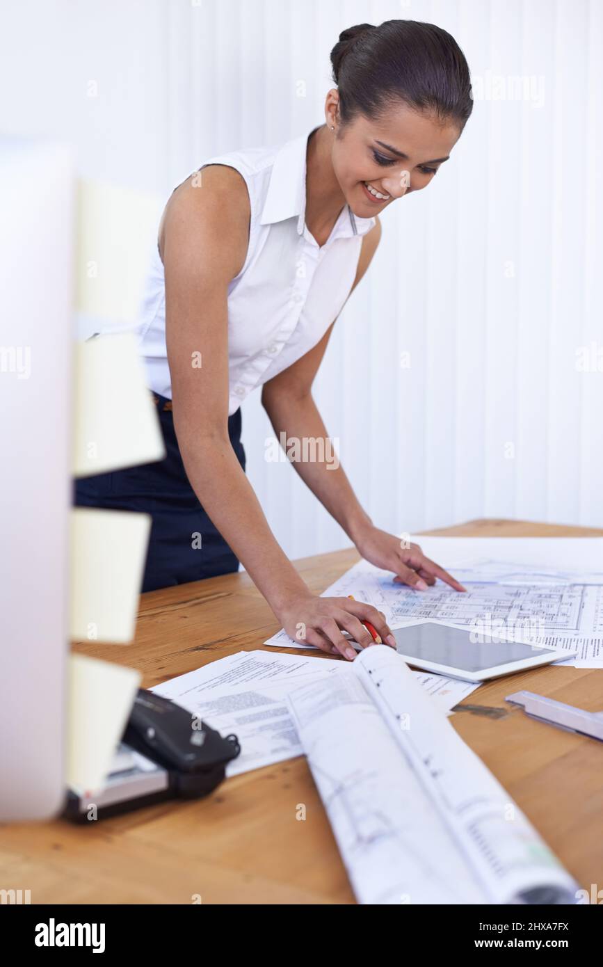 Shes got creative license on all projects. An attractive young woman ...