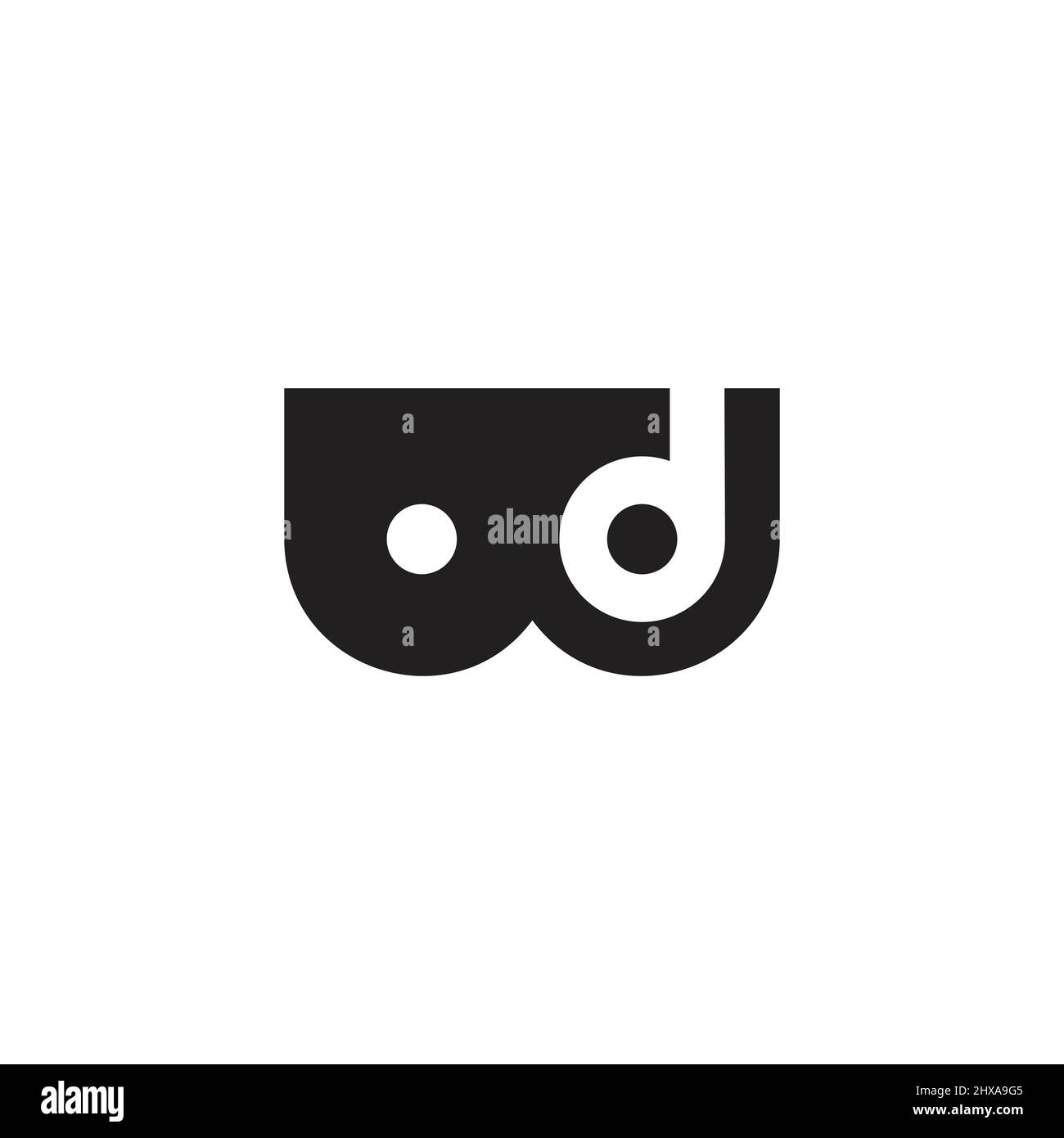 Wd minimal logo hi-res stock photography and images - Alamy