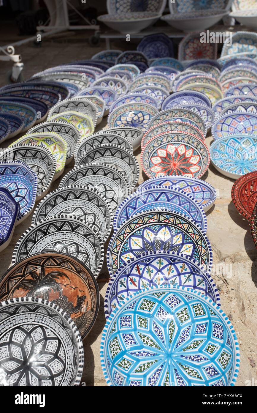 display of Tunisian dishes Stock Photo - Alamy